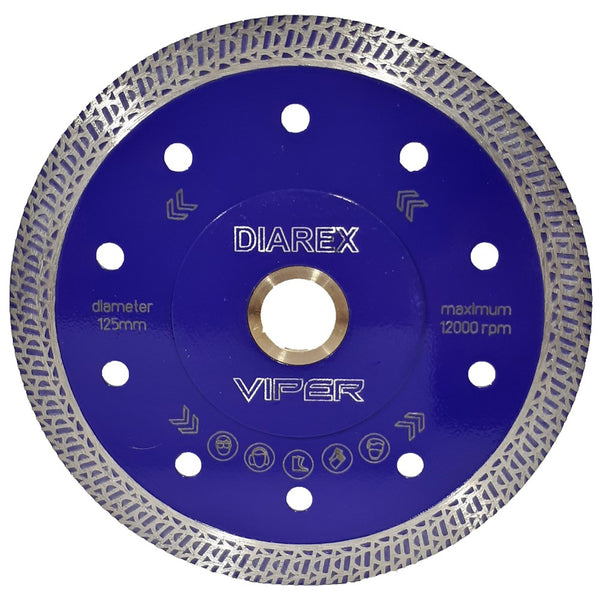 Diarex VIPER Ultra Thin Turbo diamond blade for porcelain tiles – CDKNZ