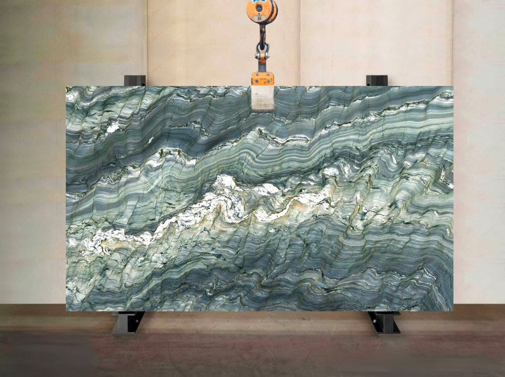 Fusion Green 20mm honed quartzite – CDKNZ