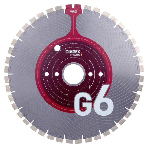 Diarex Konig G6 diamond blade for granite silent – CDKNZ